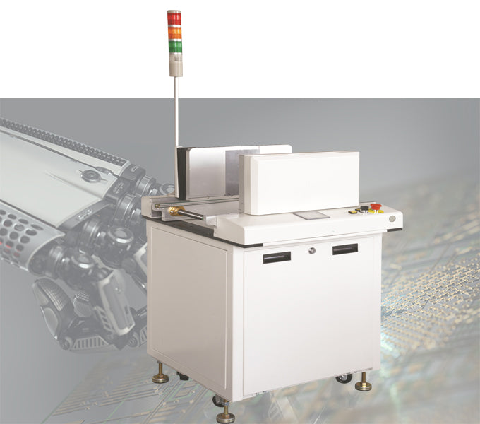 DLS-350 Bare Board Push Up Stacker - Post laser mark / label – PFI Inc ...